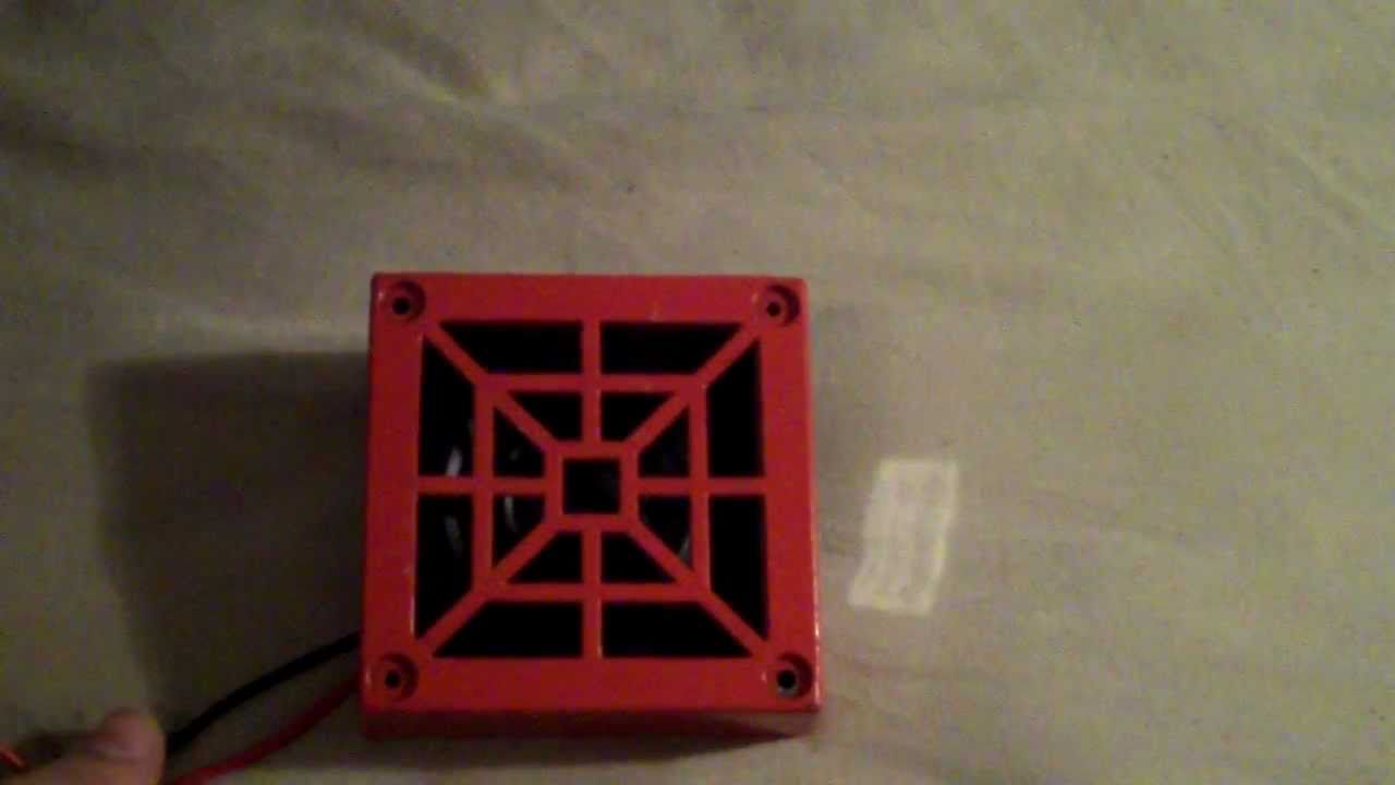 Wheelock 34-24 Horn Test - YouTube