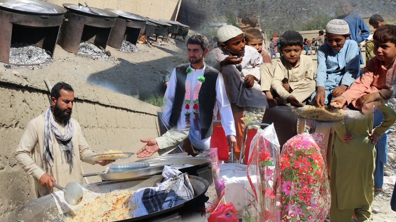 Poor wedding ceremony | Afghanistan Life Style | Afghani Foods - YouTube