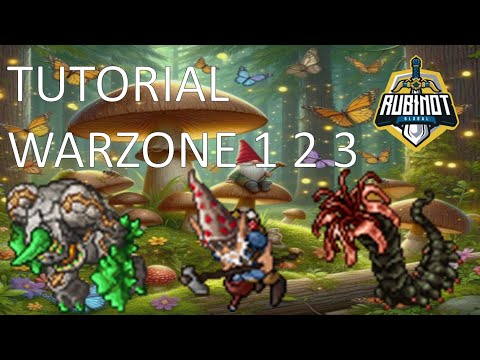 Tutorial Warzone 1, 2 e 3 - Rubinot - Tibia - YouTube