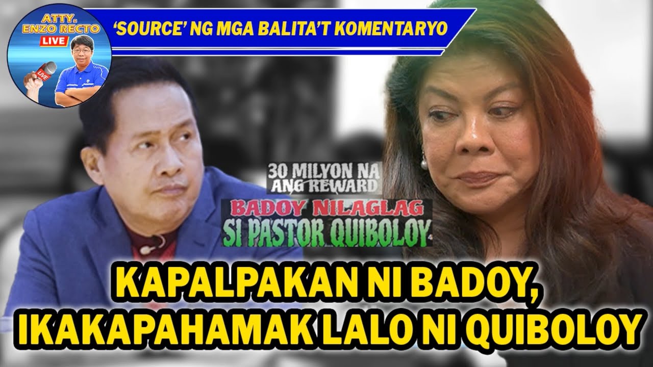 KAPALPAKAN NI BADOY, IKAKAPAHAMAK LALO NI QUIBOLOY - YouTube
