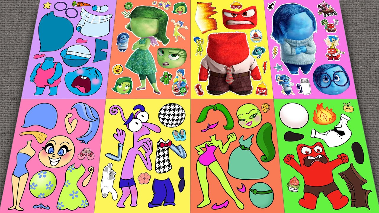 Inside Out 2 💃 Disgust, Anger, Sadness, Joy, Fear are pregnant ...