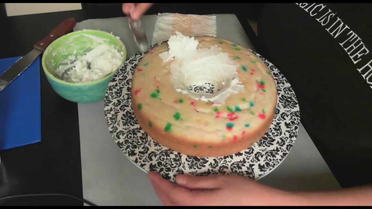Making a Birthday Cake to get crushed - YouTube
