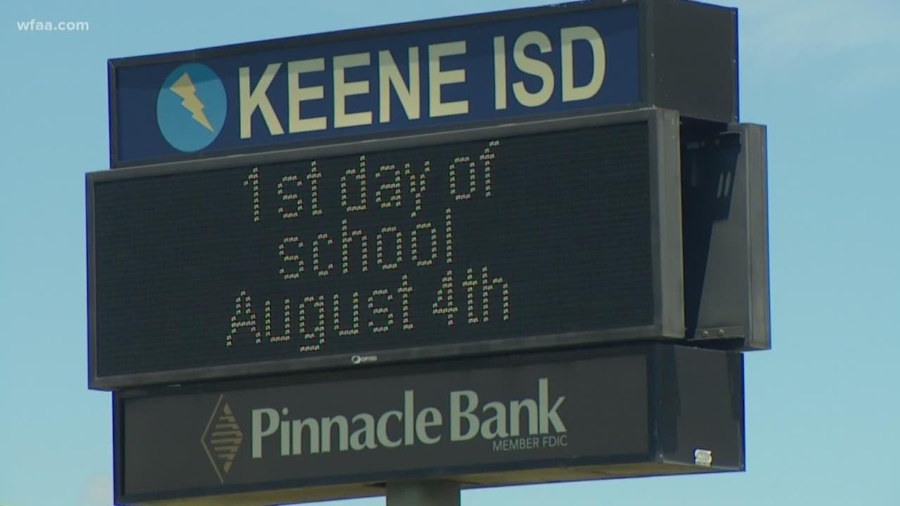 Keene ISD prepares to open school buildings for in-person learning ...