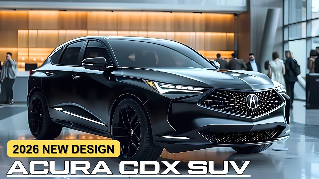 All New 2026 Acura CDX vs RDX: Which SUV Should You Choose? - YouTube