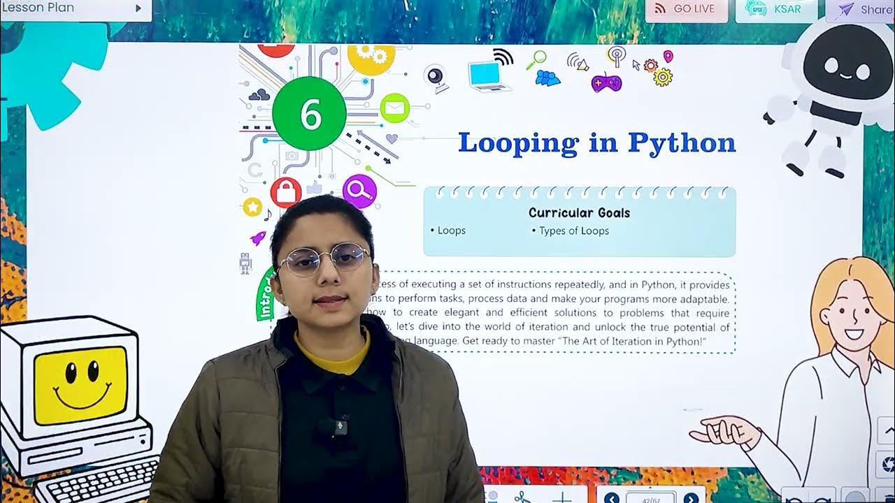 COMPUTER-8 | CHAPTER-6 | LOOPING IN PYTHON - YouTube