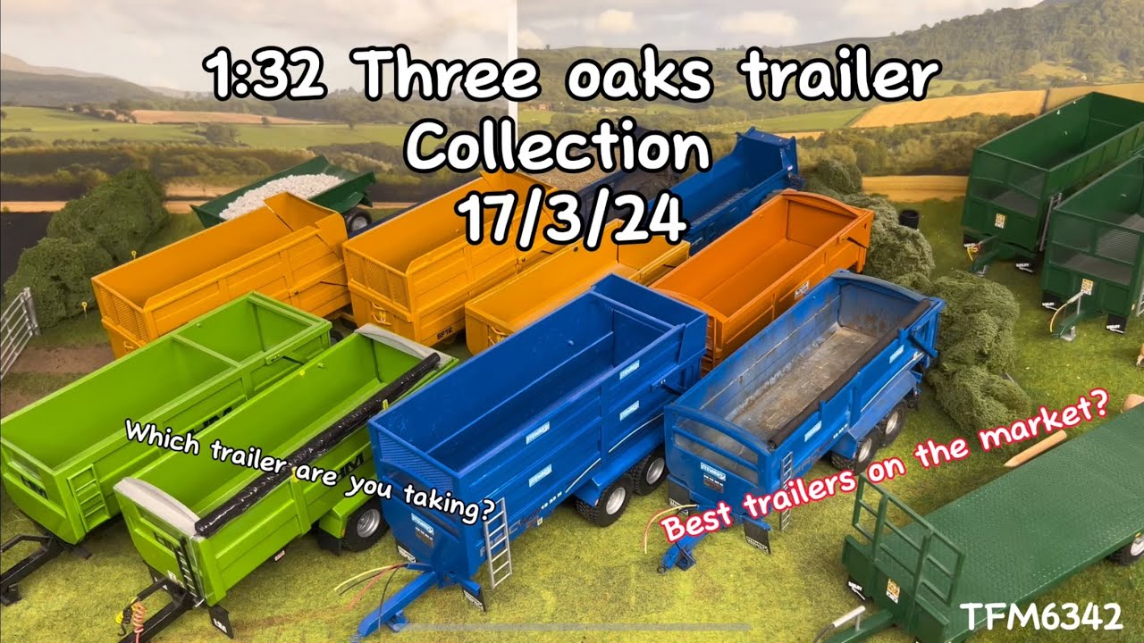 1:32 Three oaks trailer collection 17/3/24 | Large collection MUST SEE ...