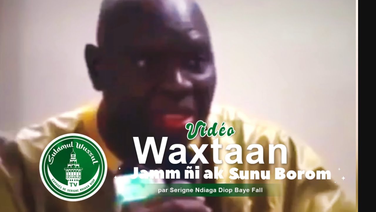 Soñé | Jamm ñi ak Sunu Boroom 🙏🏾😭 ️ - YouTube