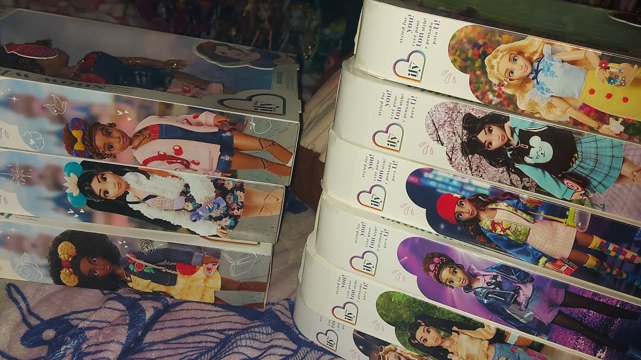 BIG DISNEY STORE EUROPE DOLL HAUL(DISNEY ILY 4EVER DOLLS & FASHION ...
