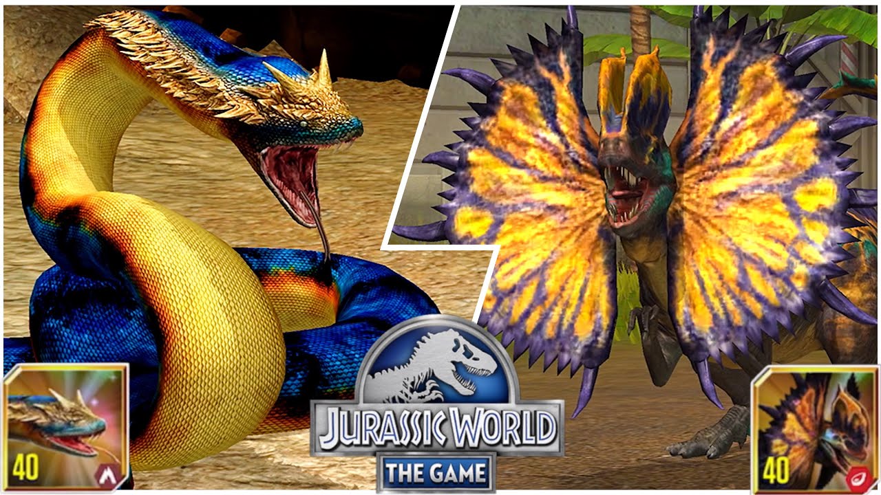 Jurassic World: The Game EP621 FUSE HYBRID DILOPHOBOA - YouTube