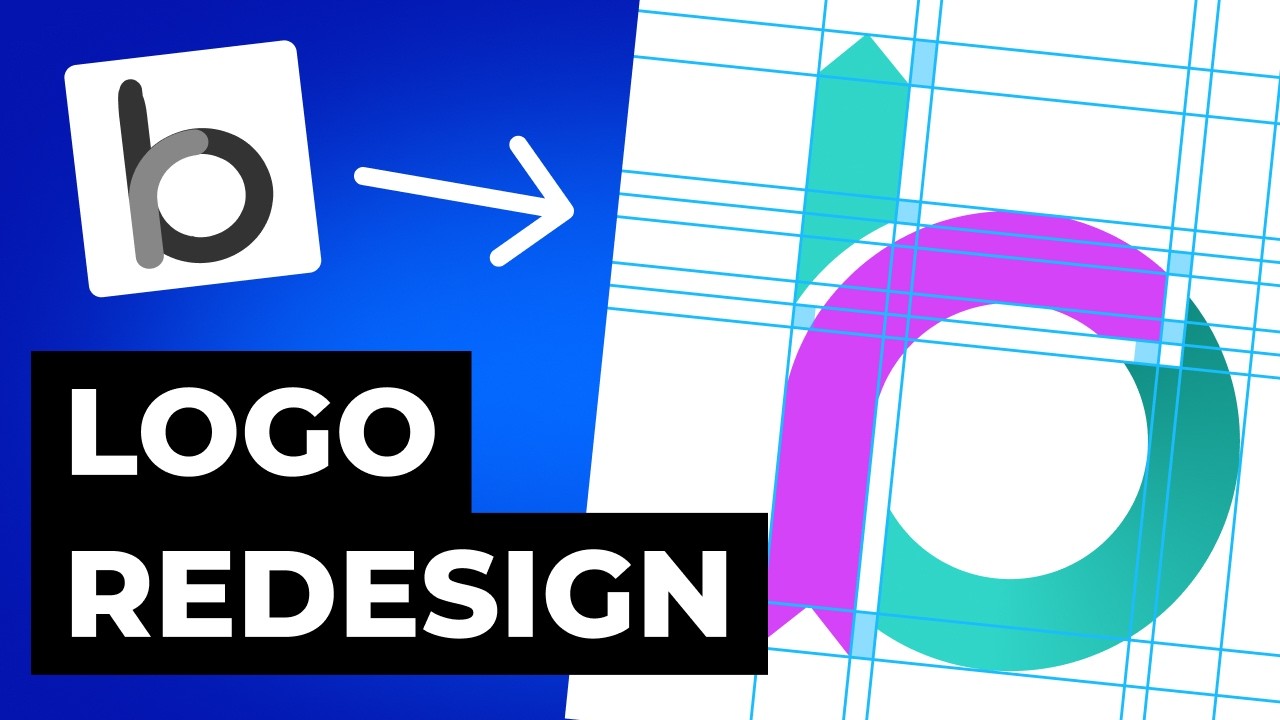 How to Redesign Logo? Step-by-step Process Explained. Real Client - YouTube
