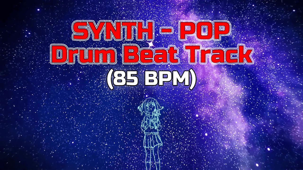 [SYNTH - POP] Drum Beat Track (85 BPM LOOP) - YouTube