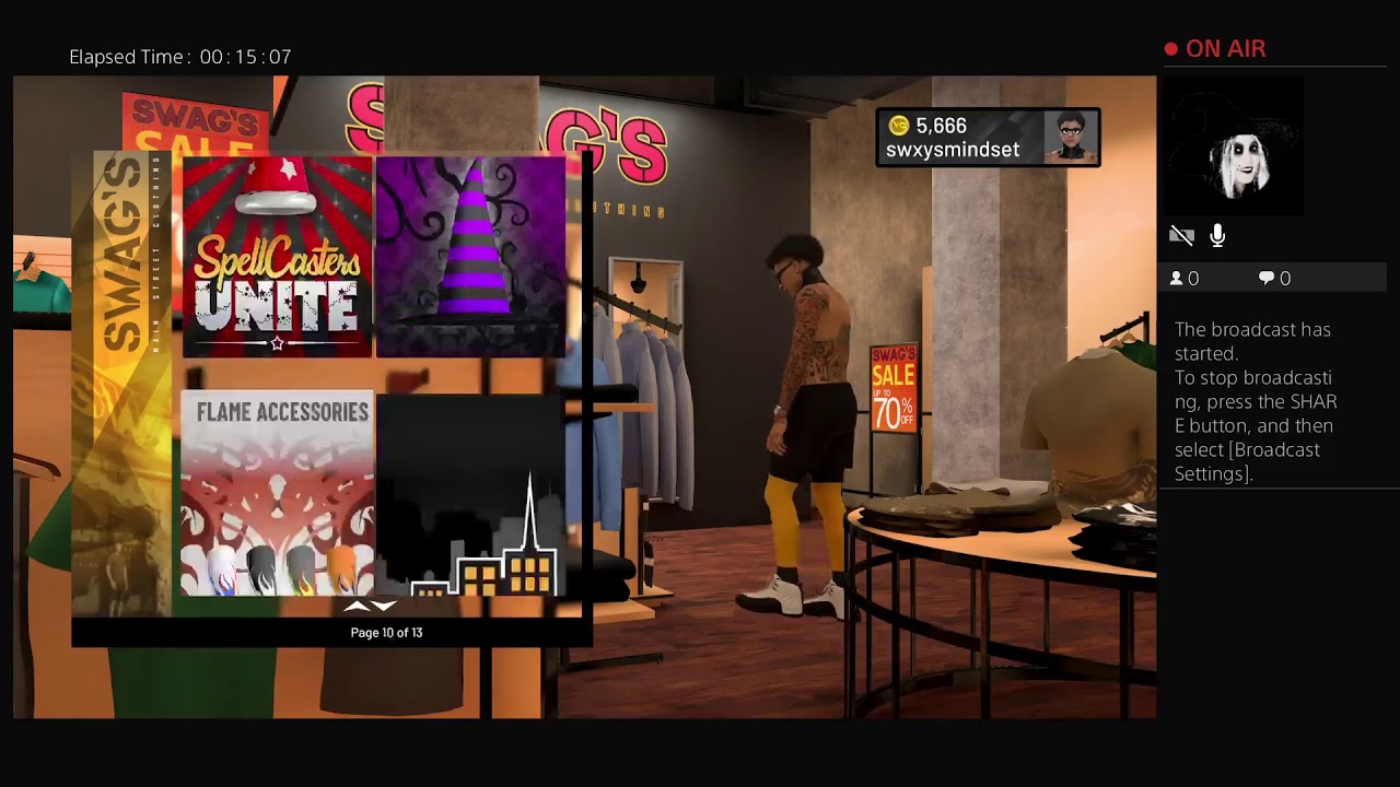 Swxy-_-builds-_-'s Live PS4 Broadcast - YouTube