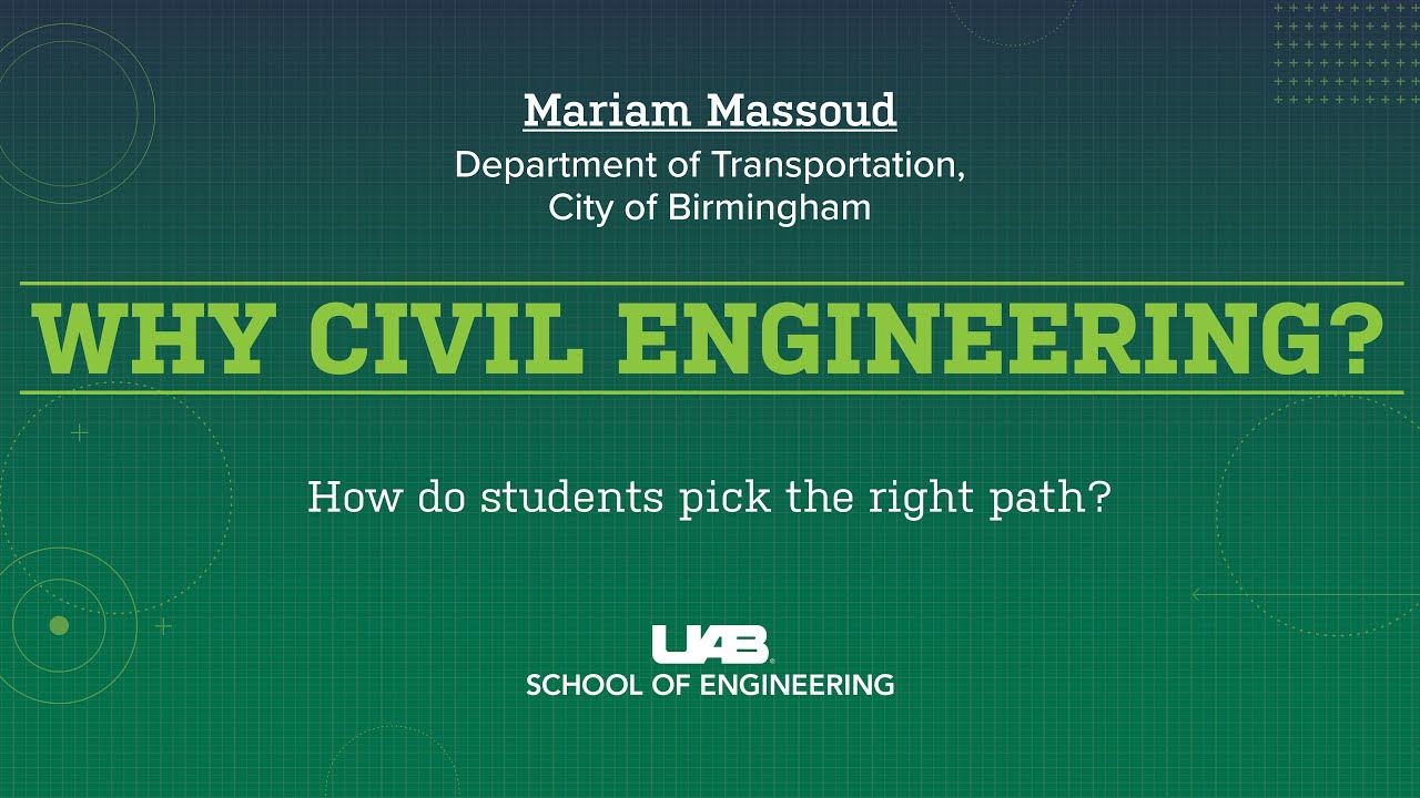 Massoud: Why Civil Engineering? - YouTube