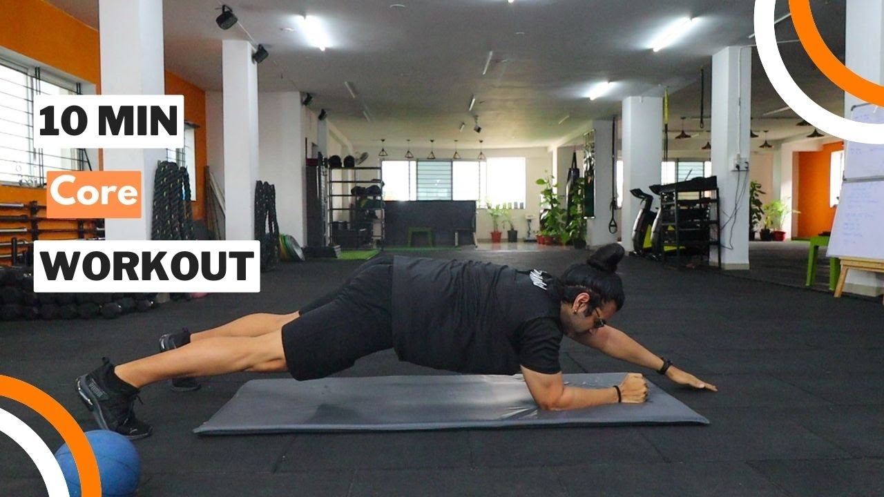 10 Minutes Core Workout || Nikk Fit World || Coach Nikk - YouTube