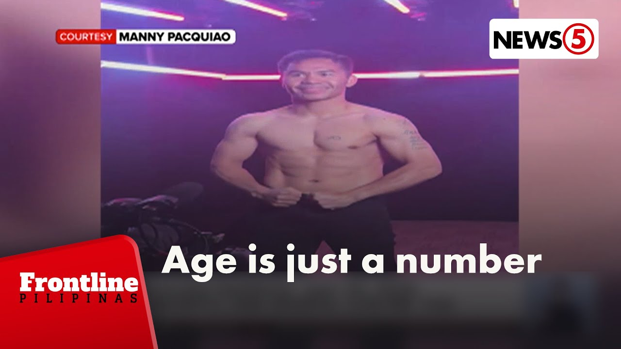 Manny Pacquiao, puspusan pa rin ang paghahanda sa laban vs. Mario Barrios | Frontline Pilipinas ...