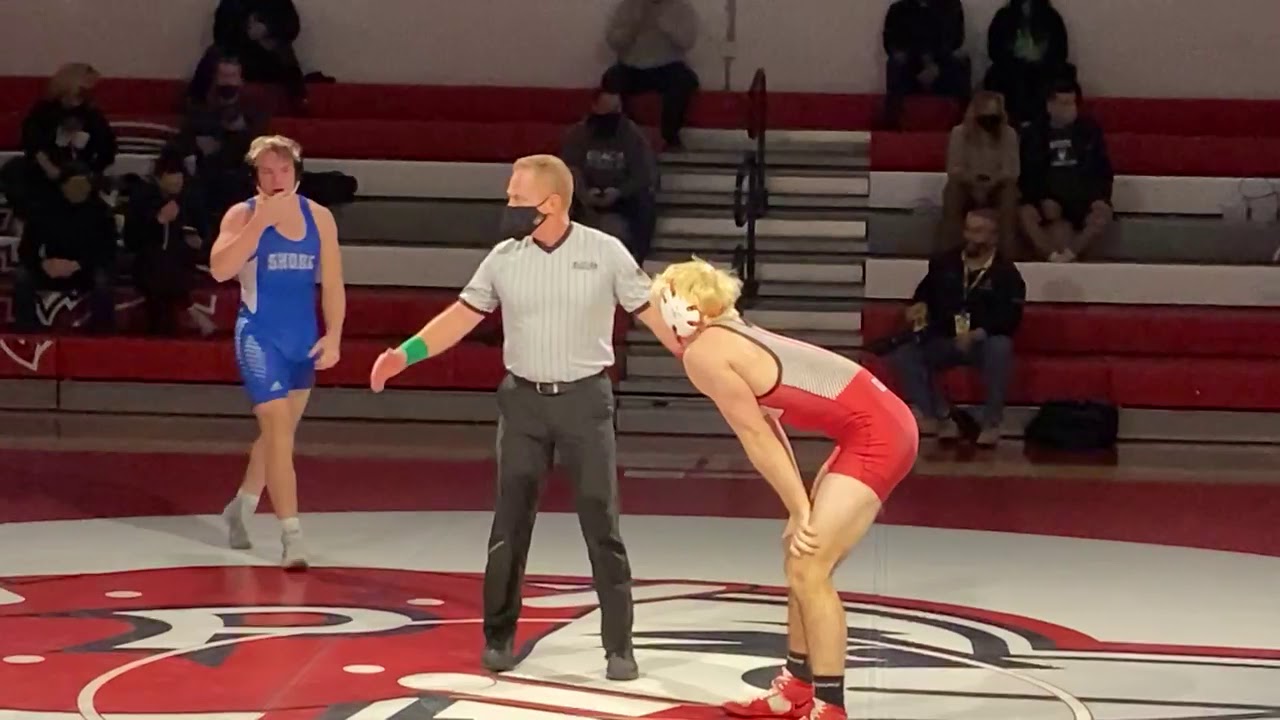 Jason Schulz (Point Beach) wins by fall at 170 to tie the match at 36 ...