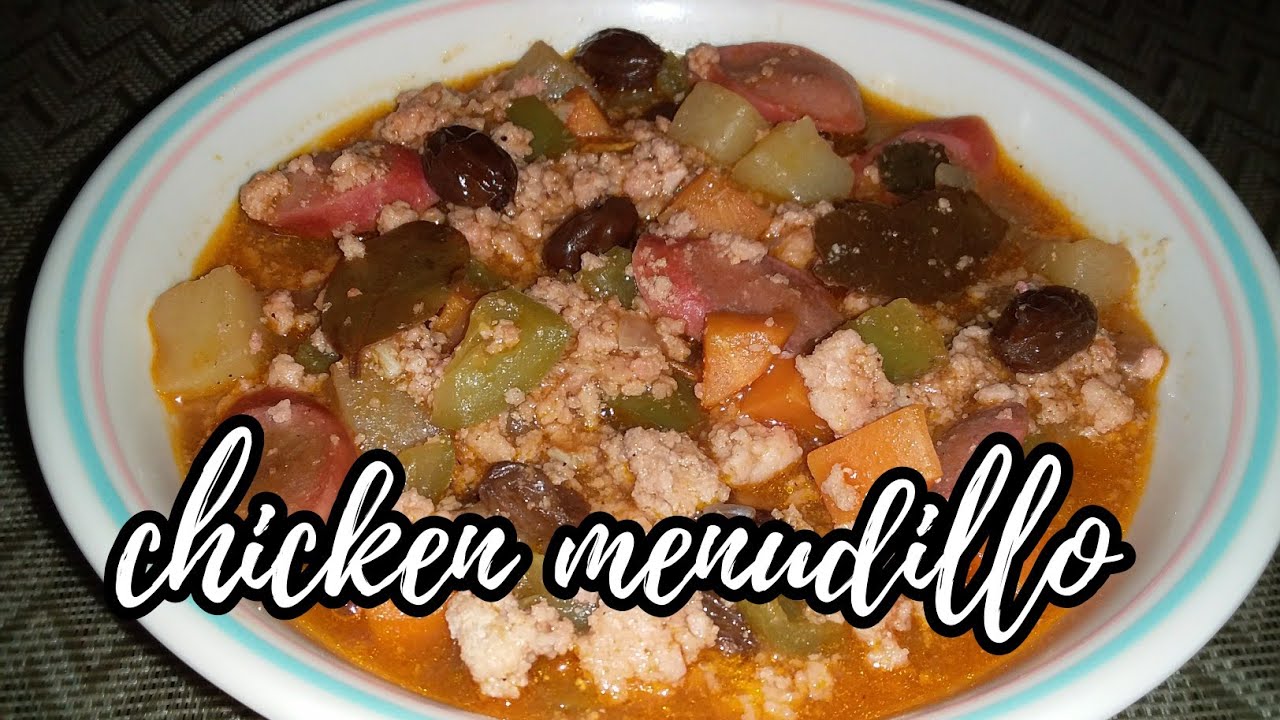 CHICKEN MENUDILLO!!! - YouTube
