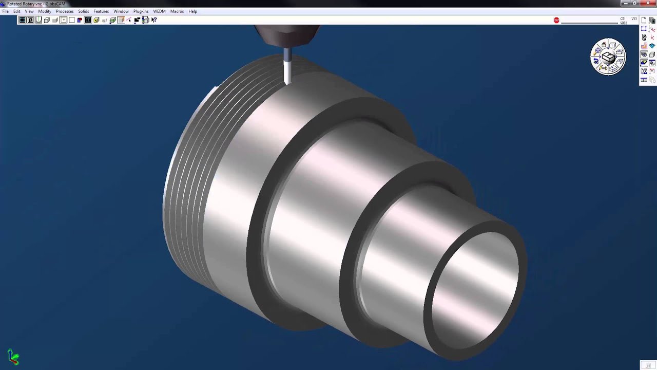 Polar & Cylindrical Milling - YouTube