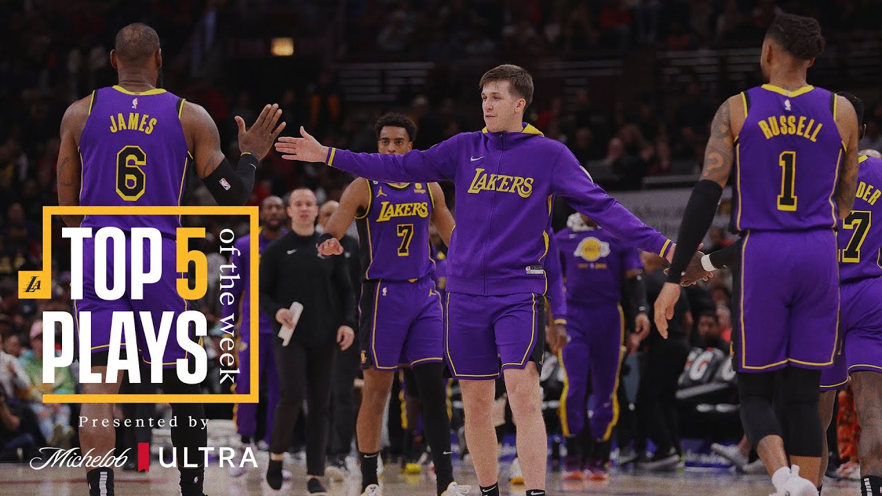 Lakers Top 5 Plays of the Week (3/23/23 - 3/29/23) - YouTube