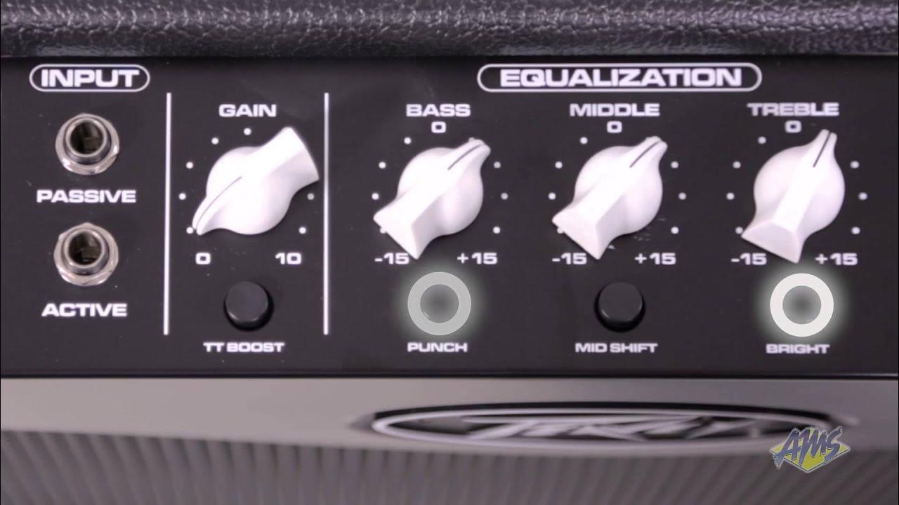 Peavey MAX 115 II Bass Guitar Combo Amplifier - Peavey MAX 115 II - YouTube