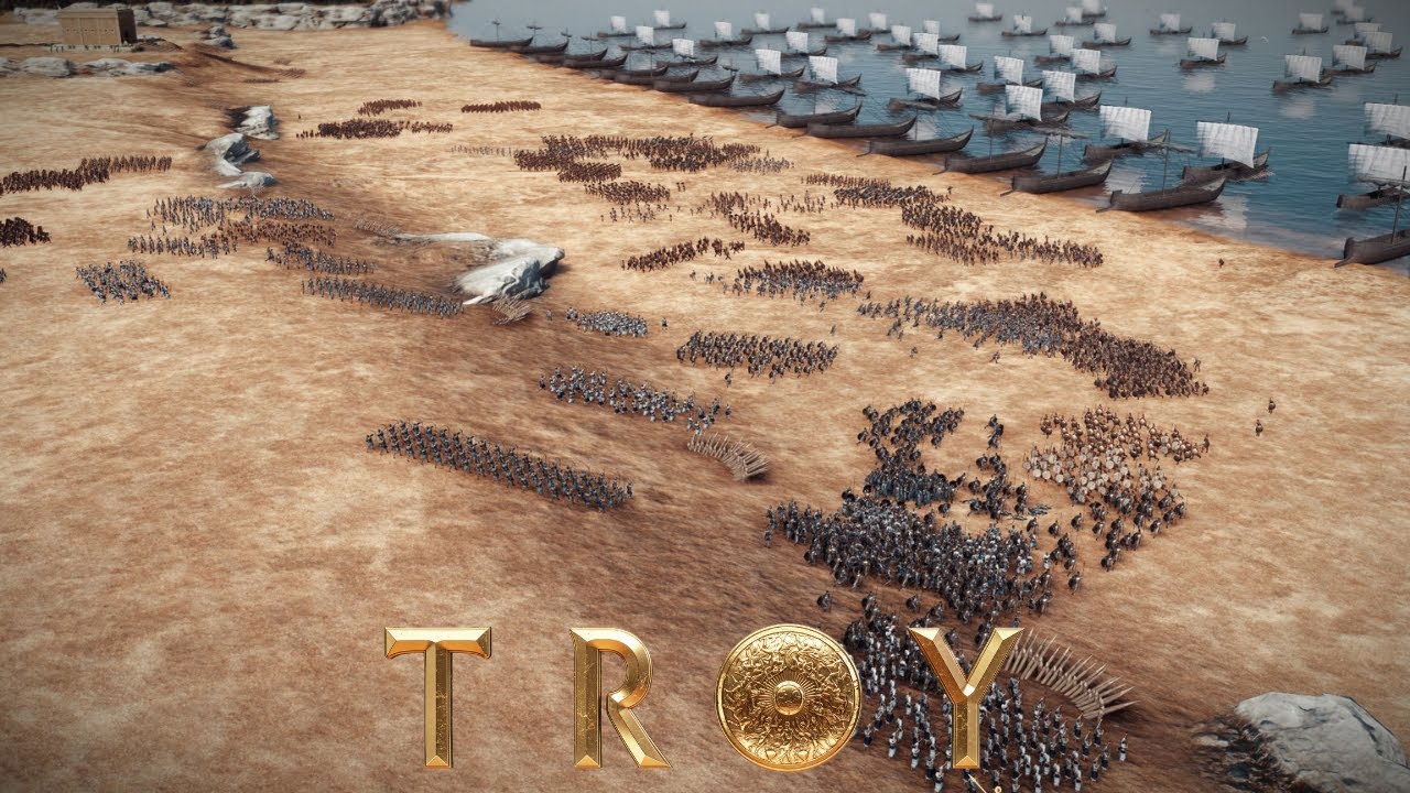 The Odyssey I Greece invades Troy I Total War Cinematic - YouTube