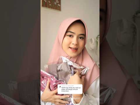 Borong dinda hijab ga ngambek lagi! #youtubeshorts  #bergomurah