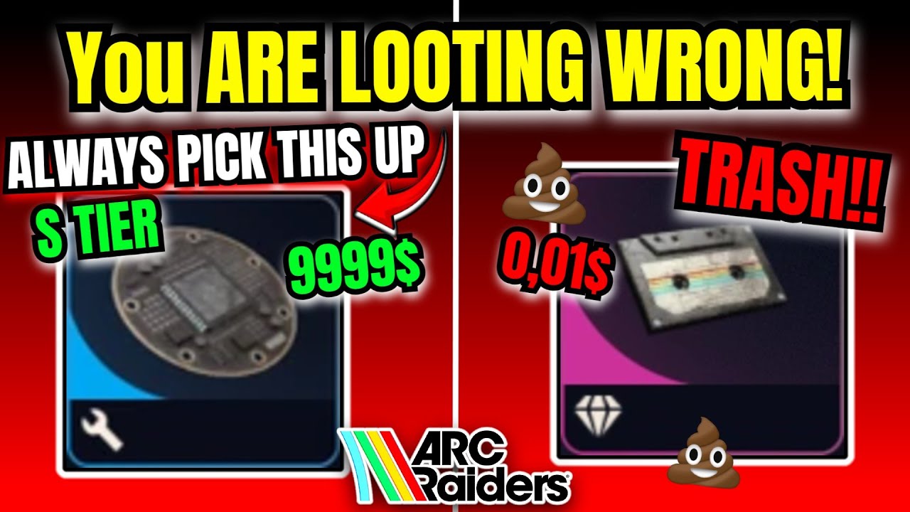 ULTIMATE ARC Raiders Looting Guide (Weapons, Loot Values, and Materials ...