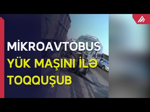 Sabirabadda yol qəzası baş verib, xəsarət alanlar var – APA TV