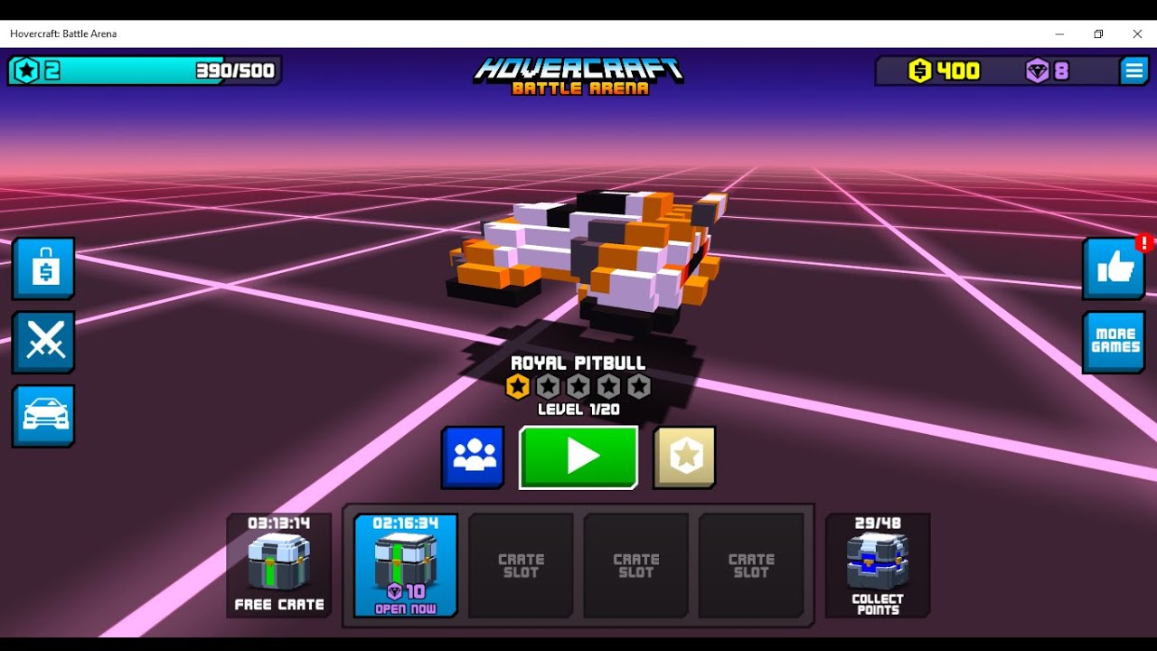 Playing Hovercraft Battle Arena - YouTube