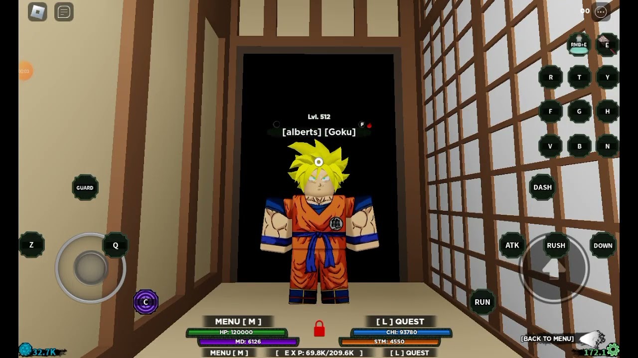 how to become Goku super saiyan 1 in shindo life code in description ...