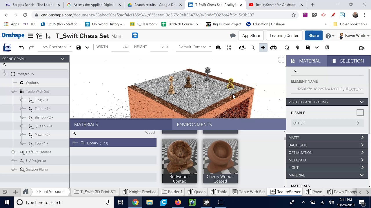 TeacherTechRescue.net - OnShape Rendering App Reality Server - YouTube