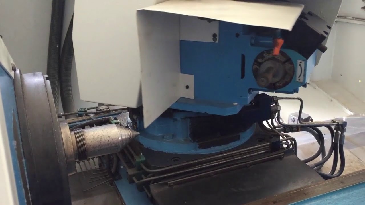 RECTIFICADORA CILINDRICA CNC DANOBAT RCP 1200 U1 - YouTube