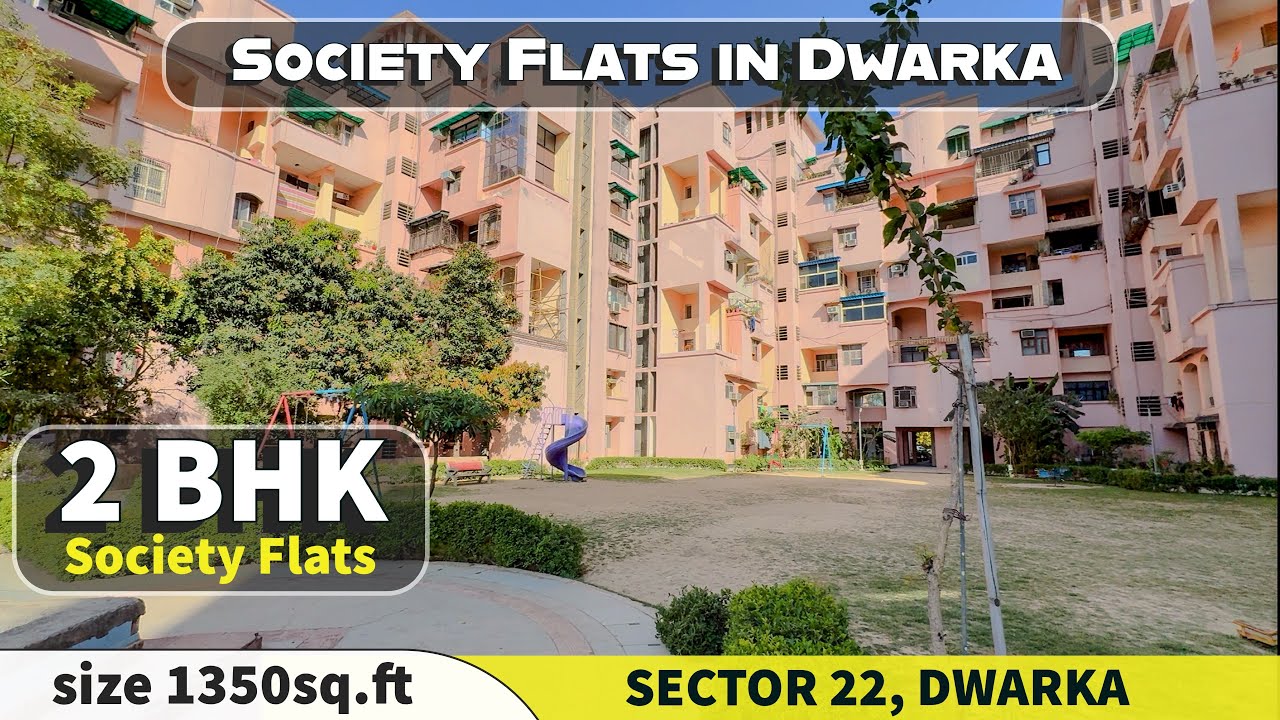 Janki Apartments 2 BHK Apartment For Sale ~ Society Flat in Dwarka ...