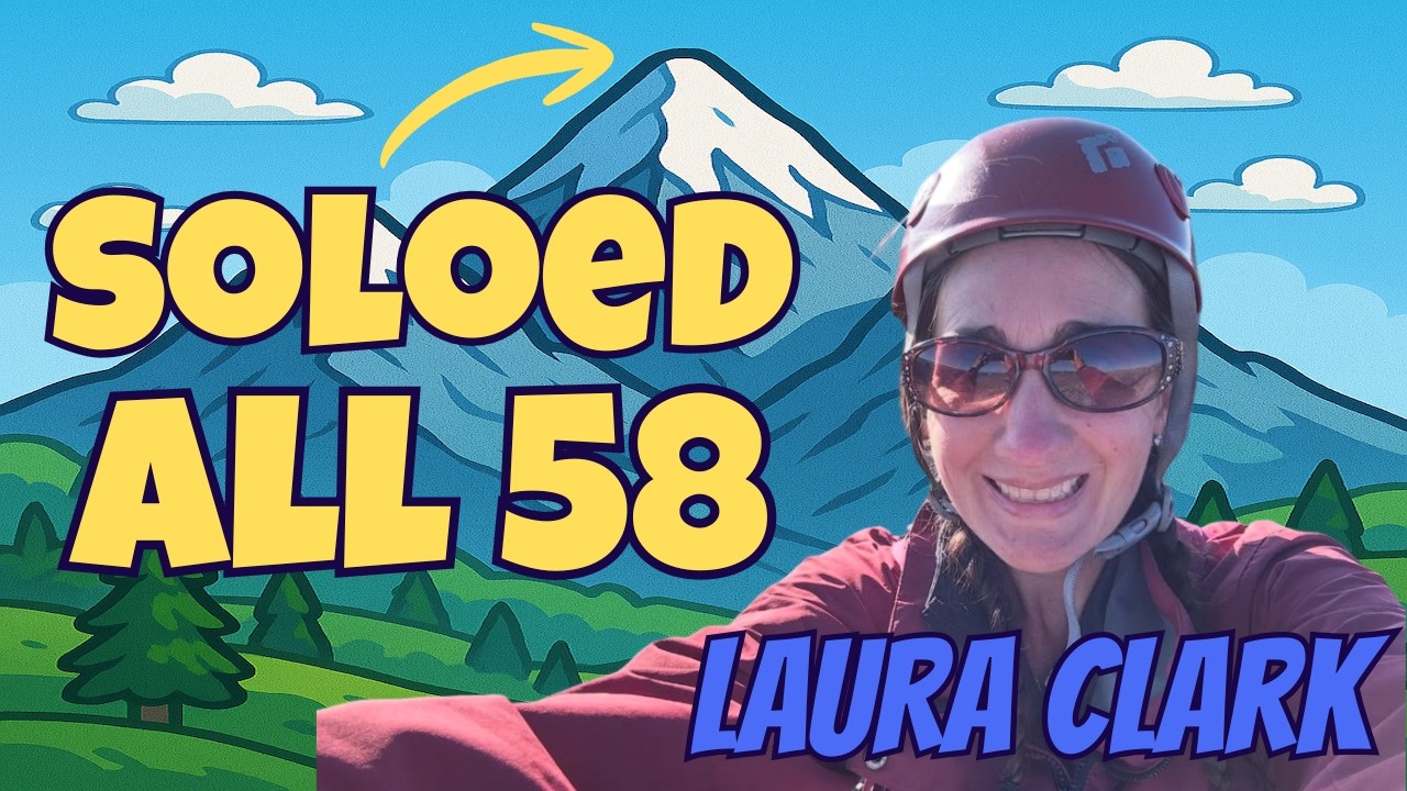 1st Woman to Solo-Climb All 58 Colorado 14ers | Laura M Clark - YouTube