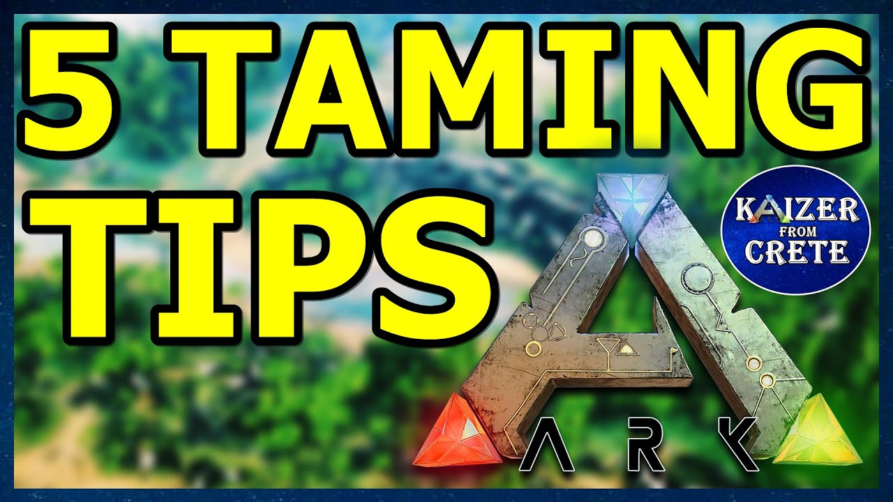 5 Taming Tips in Ark! - Ark: Survival Evolved - YouTube