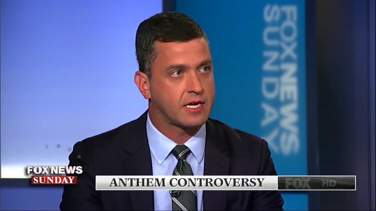 Michael Needham on the national anthem controversy - YouTube