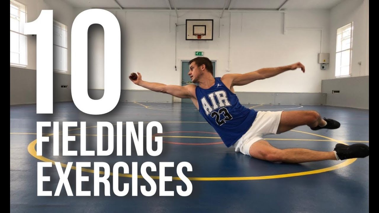 10 Cricket Training Fielding Exercises - YouTube