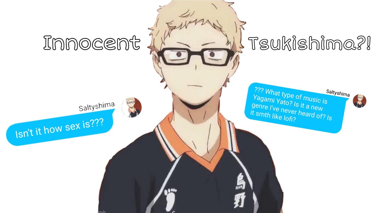 Innocent Tsukishima?! | Haikyuu! Texting Story - YouTube
