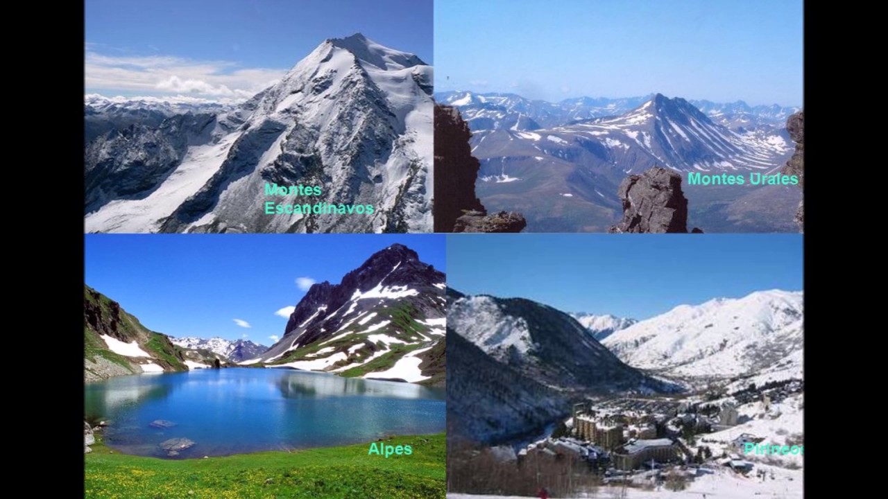 La Orografia de America y Europa - YouTube