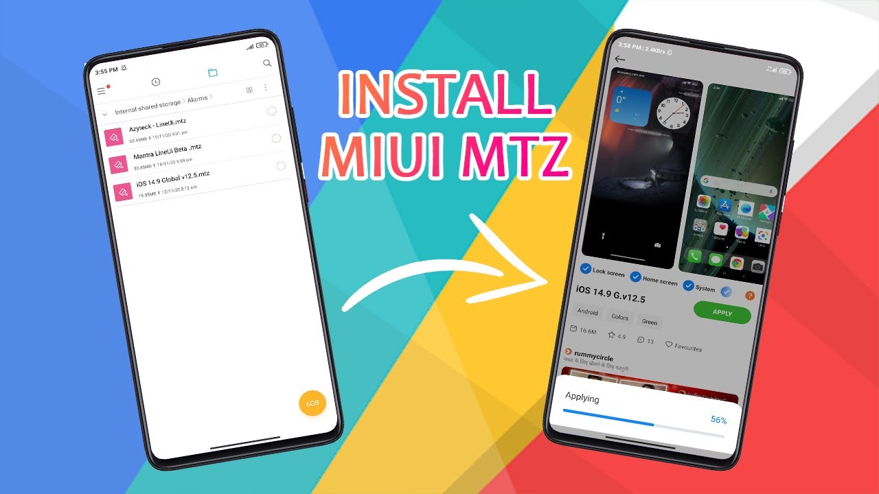 How To Install MTZ Themes On Miui - Apply Third-Party Theme On MIUI 12 ...