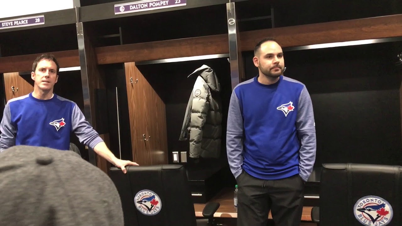 Toronto Blue Jays Clubhouse Tour - YouTube