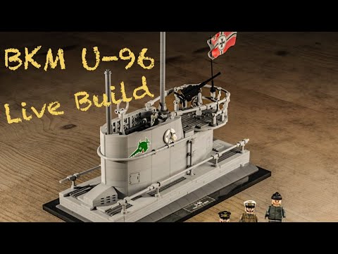 Brickmania U-96 Conning Tower Live Build - YouTube