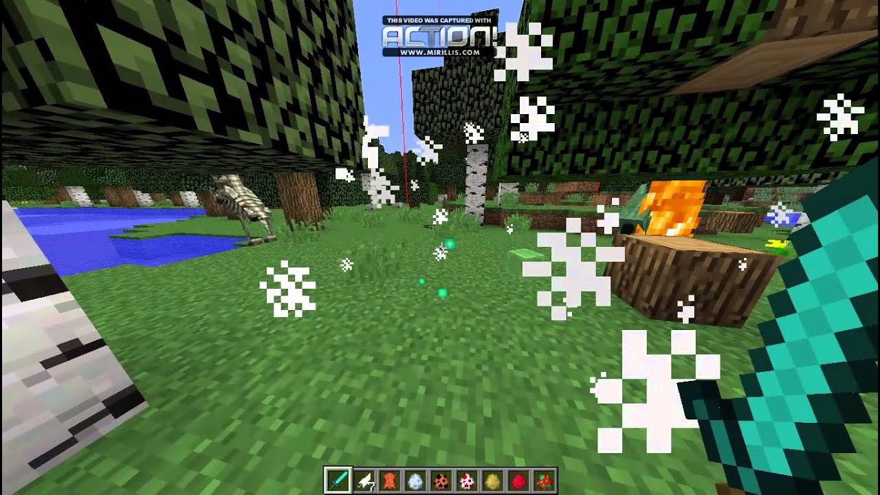 Minecraft:Mod Showcase-Mo'Creatures 1.8 - YouTube