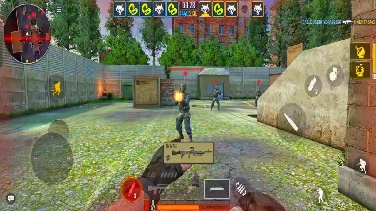 Play 5v5 Team Deathmatch For 5-7 Minutes | Fire Strike - Gun Shooter ...