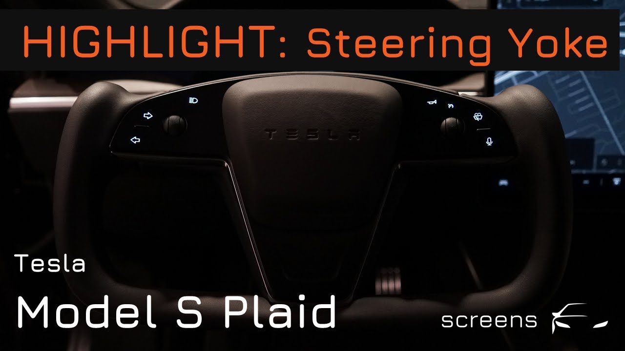 Tesla Model S Plaid | Show me the steering yoke! - YouTube