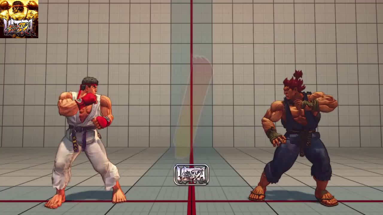 Ryu vs Akuma (Gouki) - Battle of the Fierce - YouTube