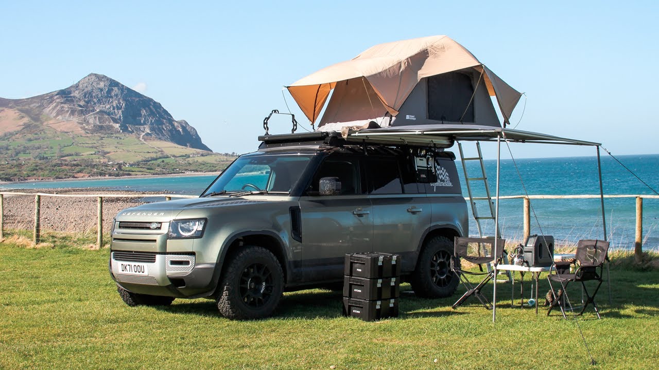 Defender 110 Camping