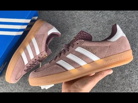 ADIDAS GAZELLE INDOOR SHADOW FIG IH5483 - YouTube