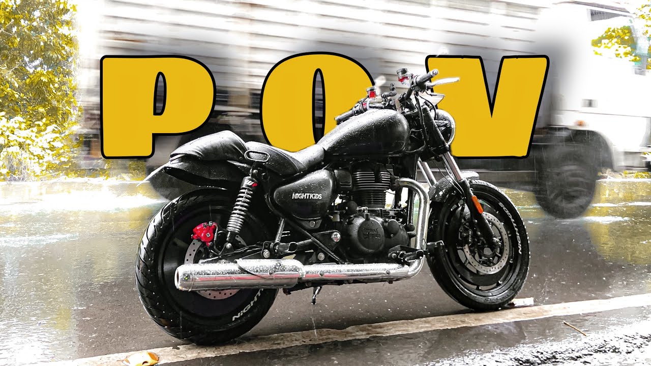 MONSOON RIDE PE 🥲😍 | BEST MODIFIED METEOR 350 | - YouTube
