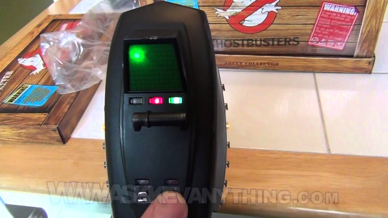Ghostbusters PKE Meter Review from Mattel - YouTube